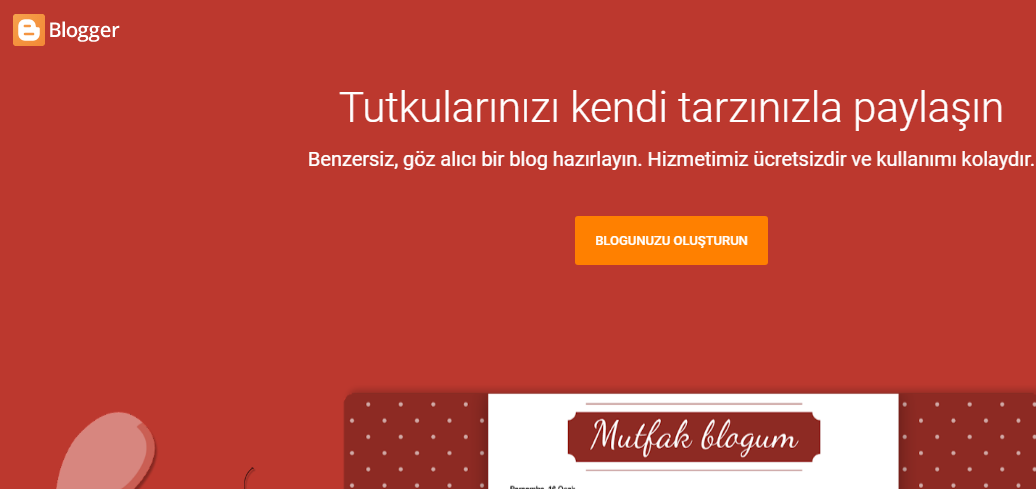 BLOG Yazma Siteleri Online (Ücretsiz)