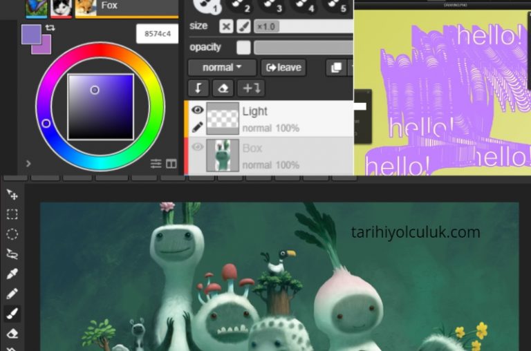 Çizim Uygulaması Online (Ücretsiz) Drawisland